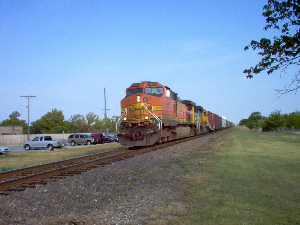BNSF C44-9W 4863